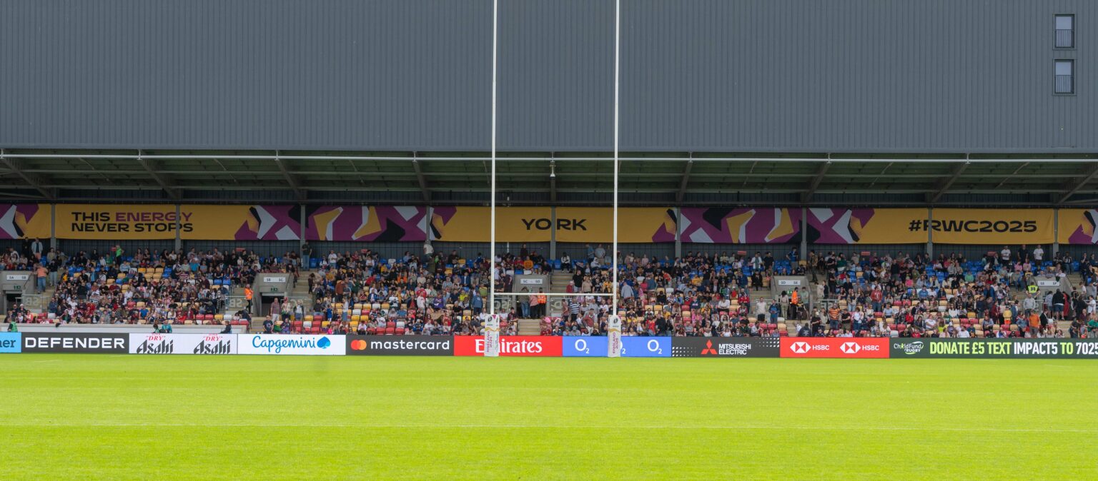 Pitchside LED boards on trial for both York City and York Knights ...
